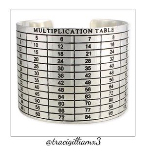 Tres Belles Boutique | Jewelry | Multiplication Cuff Bracelet | Poshmark